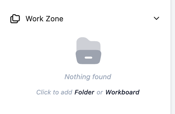 Creating Workboards and Folders in Work Zone