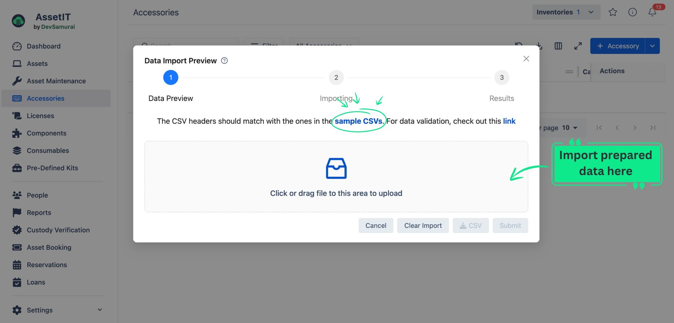 Creating Your First Accessories