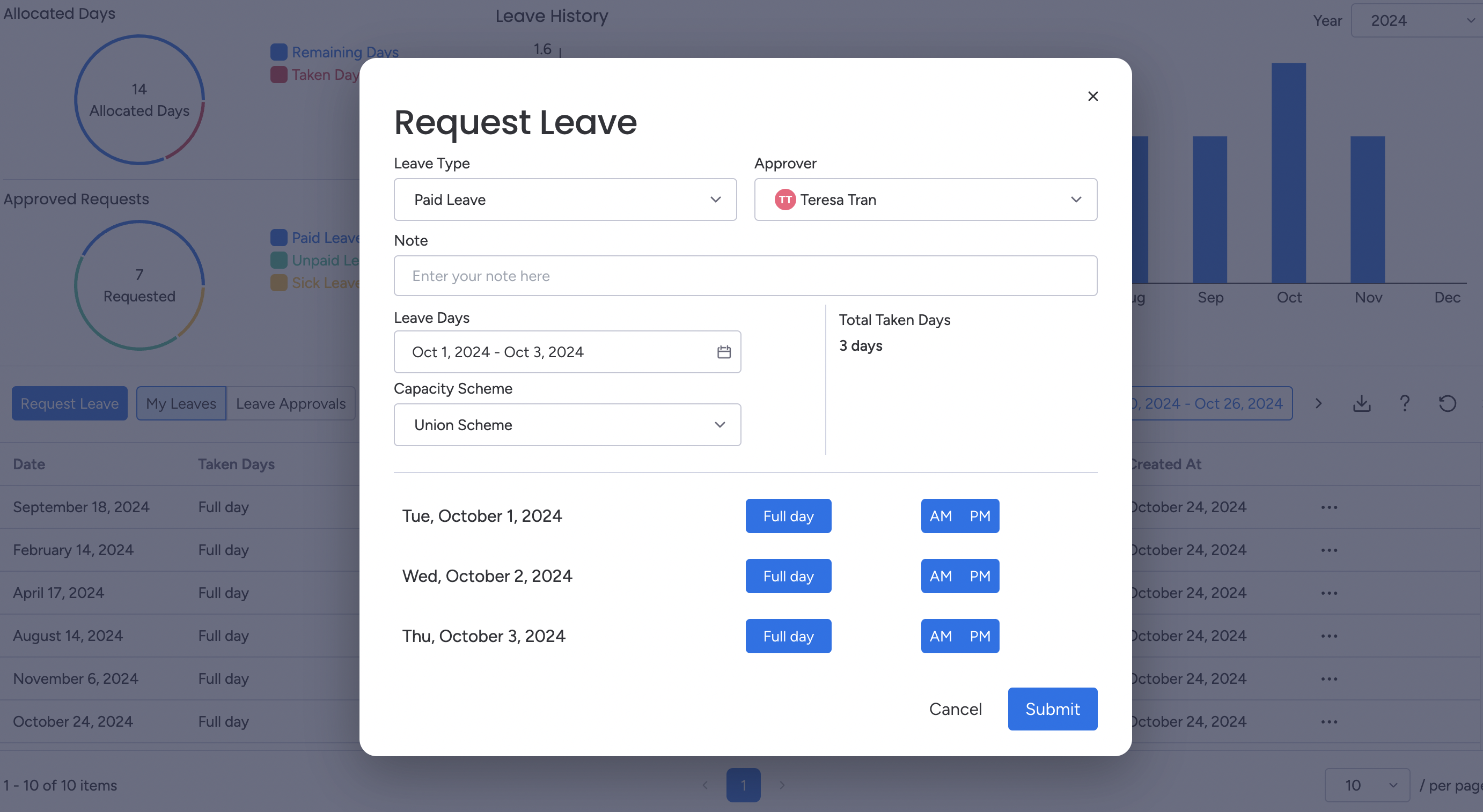 How to Use Leave Approval?