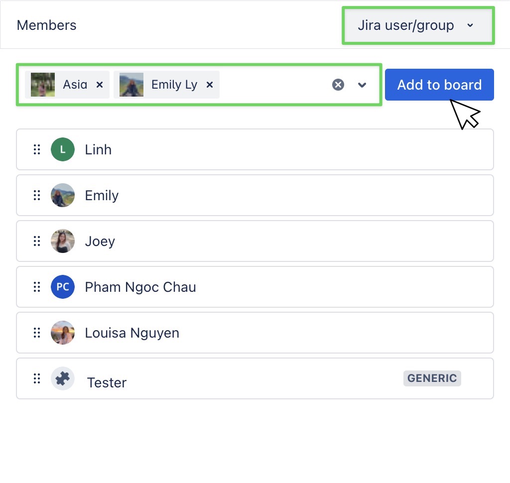Managing members